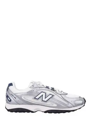 NEW BALANCE 204l Mesh And Laminated Synthetic Leather Trainers - Silver