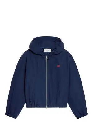 Celine Zip-up Hooded Jacket - Blue