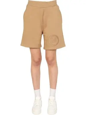 MARKET Mini Bermuda Shorts With Elastic Waist - Brown