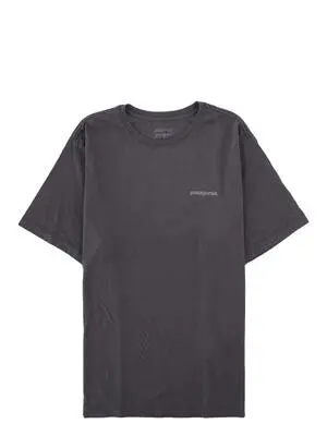 Patagonia P-6 Logo Graphic T-shirt - Charcoal