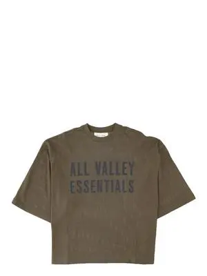 Fear Of God Essential Cotton T-shirt - Military Green