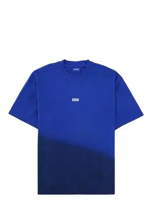 Hugo Classic Cotton T-shirt For In Mini Fit - Blue