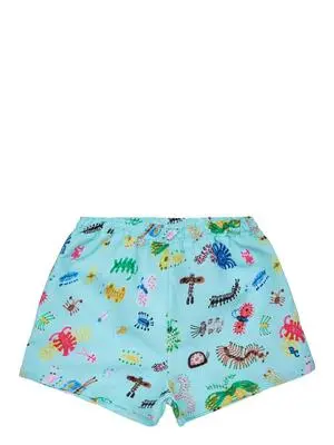 BOBO CHOSES Funny Insects" Swim Shorts - Azure