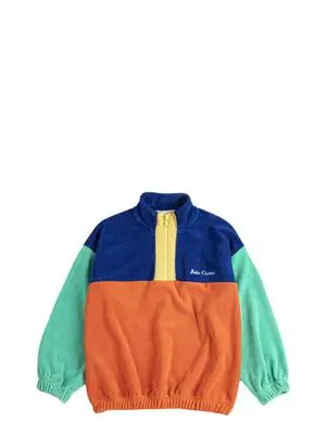 BOBO CHOSES Color Block Zipped Sweatshirt - Multicolour