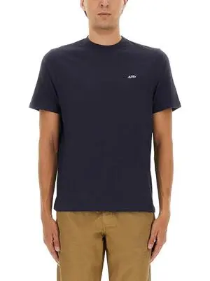 AUTRY Logo T-shirt - Blue