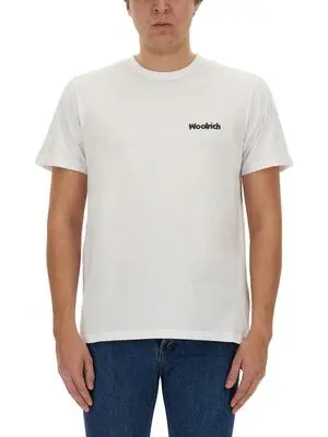 Woolrich Cotton Logo T-shirt - White