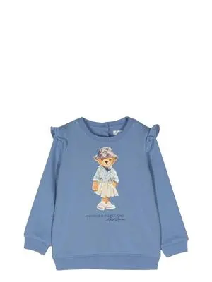 Polo Ralph Lauren POLO RALPH LAUREN Crewneck Sweatshirt With Graphic Detail Blue