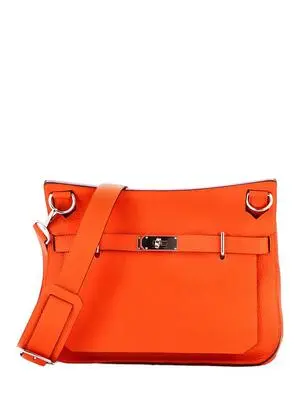 Hermès 31 Jypsiere Bag Clemence - Orange