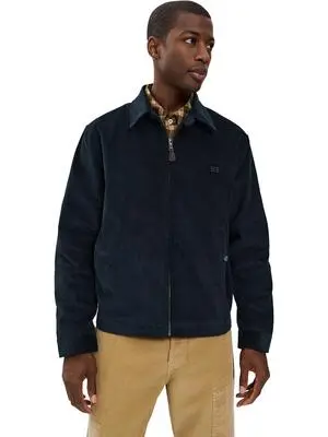 WALES BONNER Drew Corduroy Zip-up Jacket - Navy