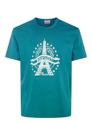 Kenzo Eiffel Tower T-shirt - Green