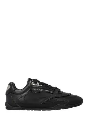 PINKO PINKO Logo-Print Panelled Sneakers