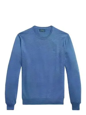 Polo Ralph Lauren Polo Ralph Lauren Fine Knit Crew Neck Sweater Blue