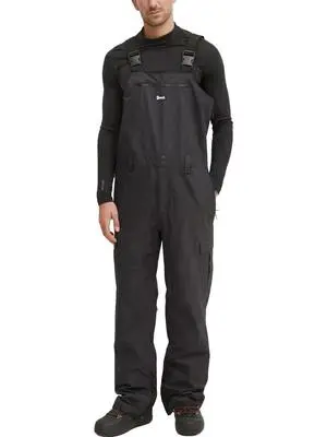 Rip Curl Logo Patch Ski Overalls - Black