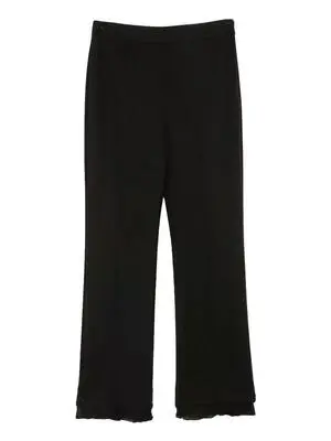 TWINSET TWINSET Ruffle Trim Trousers