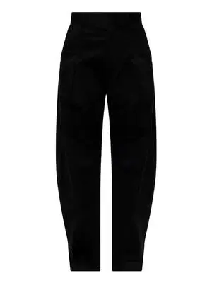 Isabel Marant Étoile Lenadia Pleated Trousers - Black