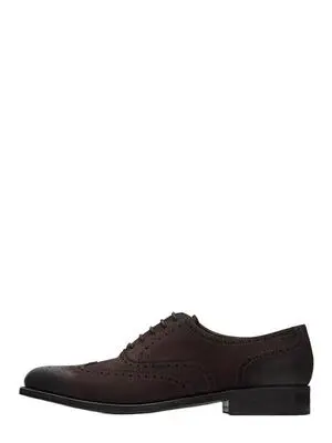 LOTTUSSE Prime Brogue Oxford Shoes - Brown