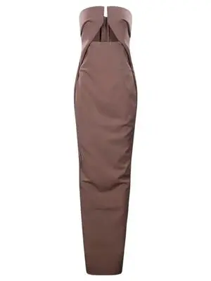 RICK OWENS Rick Owens Strapless Cut-Out Maxi Dress