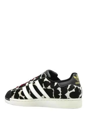 Adidas Adidas Superstar II Cow Print Sneakers Black