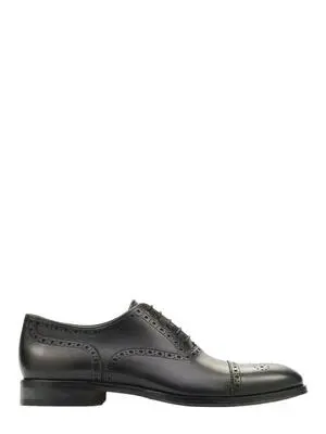 LOTTUSSE Lenox Brogue Oxford Shoes - Black
