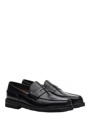 LOTTUSSE Daytona Leather Loafers - Black