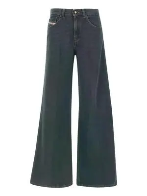 DIESEL® Diesel Wide-Leg Jeans Blue