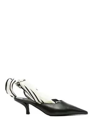 TOTEME Nappa Slingbacks - Black