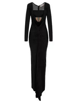 V:PM ATELIER V:PM ATELIER Donna Draped Cutout Maxi Dress