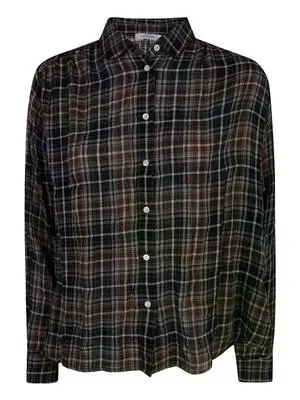 JCSOPHIE Check Cotton Shirt - Brown