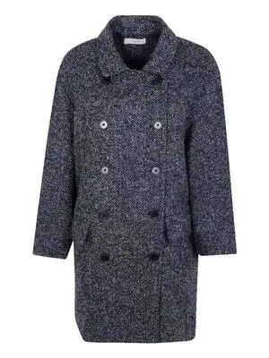 JCSOPHIE JcSophie Double-Breasted Wool Coat
