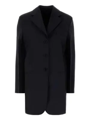 JIL SANDER Jil Sander Single-Breasted Notched-Lapel Coat