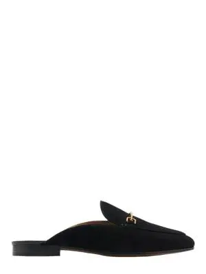 Sam Edelman Sam Edelman Linnie Bit Horsebit Suede Loafers Black