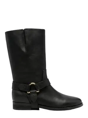COCCINELLE Coccinelle Harness Leather Boots
