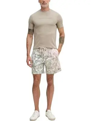 Armani Exchange Logo-embossed T-shirt - Neutrals