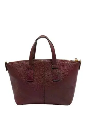Tory Burch Mini Mcgraw Tote Bag - Red