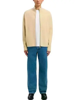 SELECTED Loose-fit Jeans With Button Fly - Blue