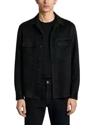 ZEGNA Suede Elbow-patch Jacket