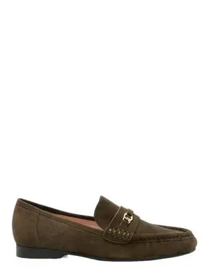 COCCINELLE Suede Loafers - Brown