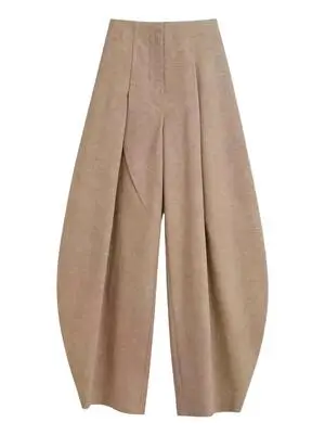 Jacquemus The Ovalo Fluid Pants - Neutrals