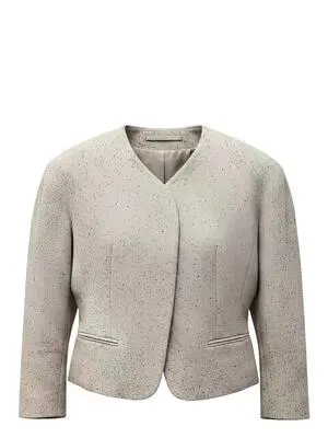 Jacquemus The Mini Ovale Jacket - Neutrals