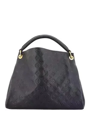 LOUIS VUITTON Artsy Hobo Bag Monogram Empreinte Leather Mm - Black