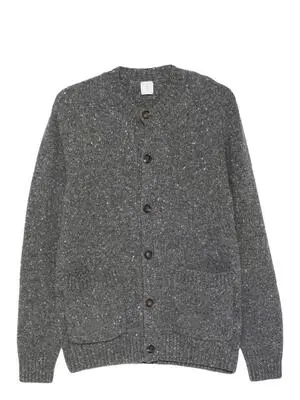 ELEVENTY Marl Knit Button-Up Cardigan
