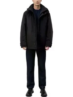 BOSS Hooded Zip-up Jacket - Black