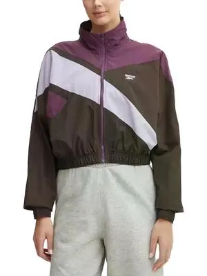 REEBOK Reebok Logo Embroidered Colour-Block Jacket