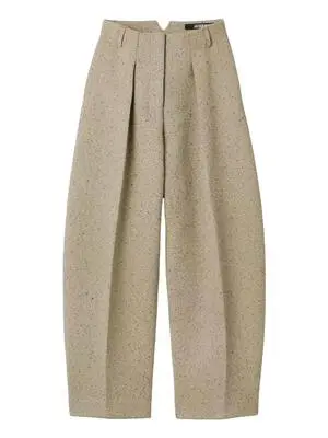 Jacquemus The Ovalo Pants - Neutrals