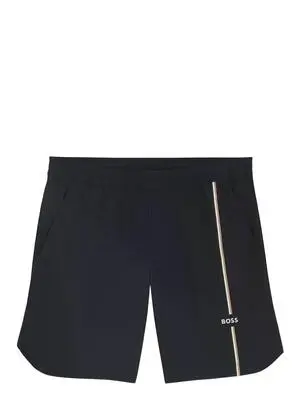 BOSS BOSS Active Tennis Shorts In Nova Fabric With Elasticated Waistband