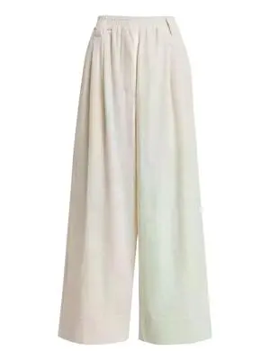 Essentiel Antwerp Corduroy Wide-leg Trousers - Neutrals