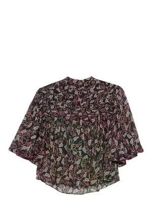 MARANT ETOILE Marant Étoile Floral Print Ruffled Blouse