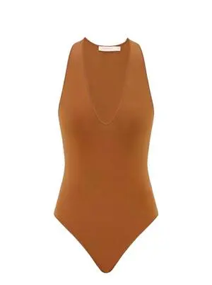 Zimmermann ZIMMERMANN Scoop Bodysuit Brown