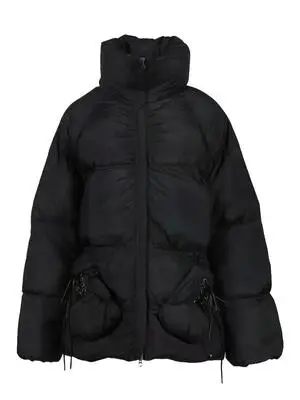 NΦ DRESS Boxing Glove Detail Puffer Jacket - Black