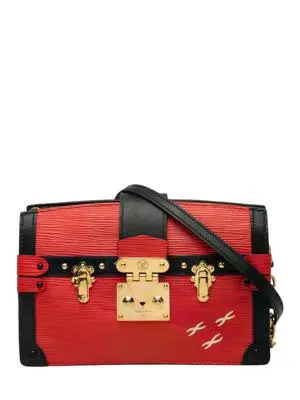 LOUIS VUITTON Epi Trunk Clutch - Black